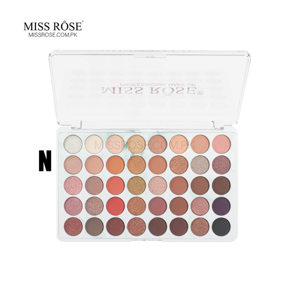 Miss Rose 40 colour Impression Eyeshadow Palette - Miss Rose Com Pk