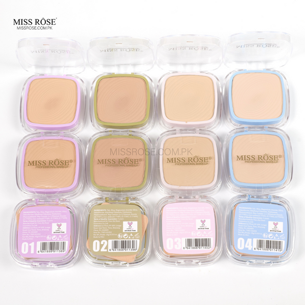 Miss Rose Compact Powder (Gold packing) - Miss Rose Com Pk