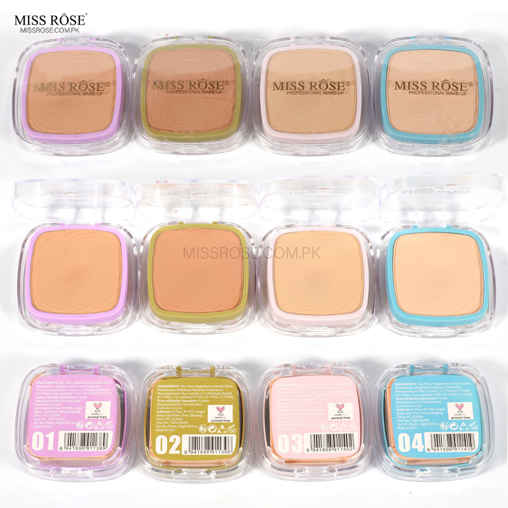 Miss Rose Compact Powder (Gold packing) - Miss Rose Com Pk