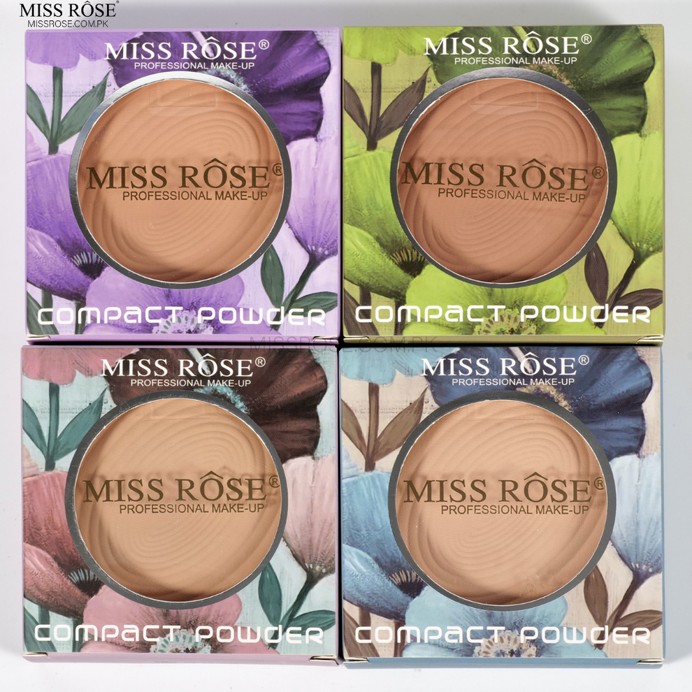Miss Rose Compact Powder (Gold packing) - Miss Rose Com Pk