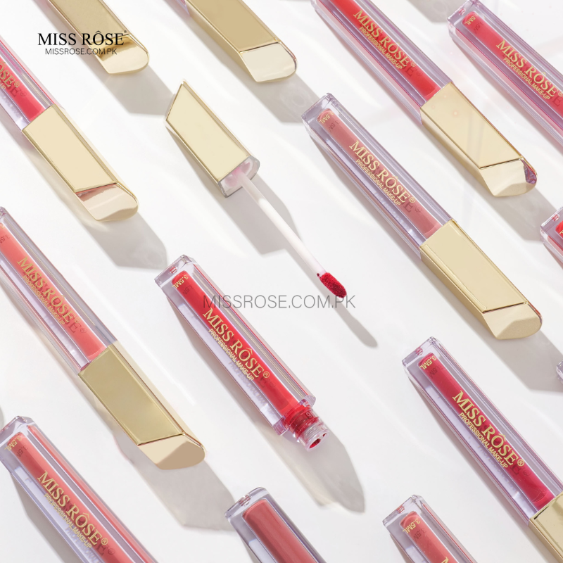 Miss Rose Princess Fan Crystal Lip Gloss - Miss Rose Com Pk