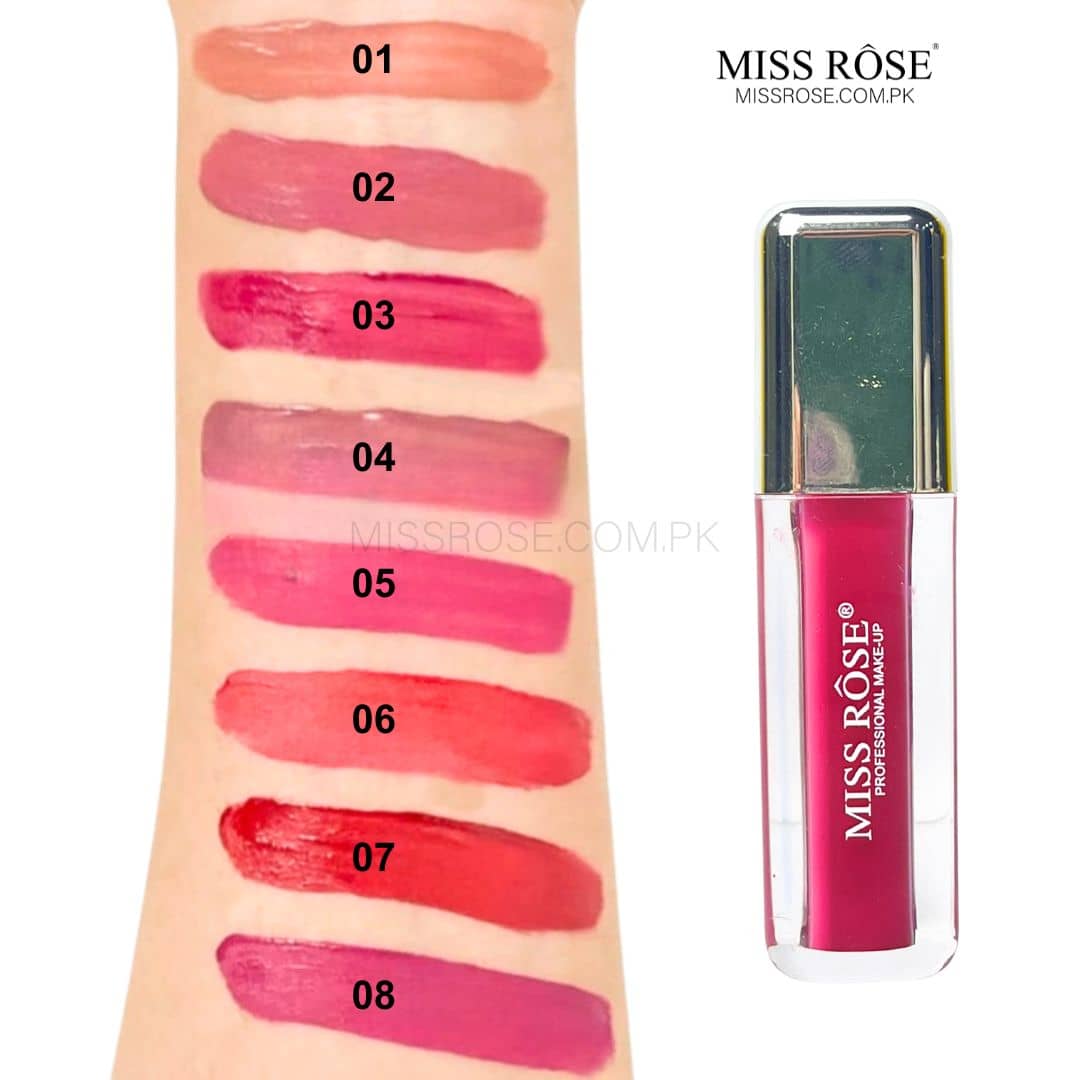 Miss Rose Com Pk - Crystal Matte Lip Gloss