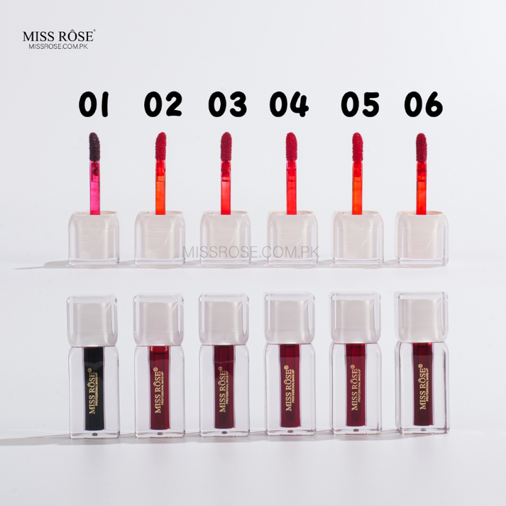 Miss Rose Crystal Liquid Tint & Blusher Stain - Miss Rose Com Pk