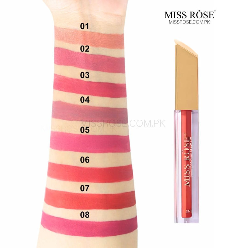 Miss Rose Princess Fan Crystal Lip Gloss - Miss Rose Com Pk