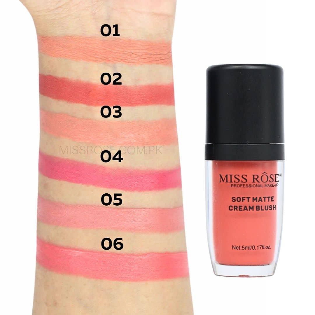 Miss Rose Cream Blush - Miss Rose Com Pk